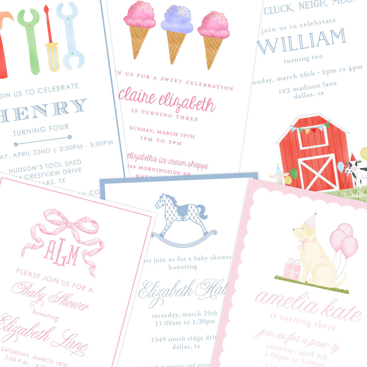 CUSTOM INVITATION DESIGN FEE – Lisa Buchanan Designs